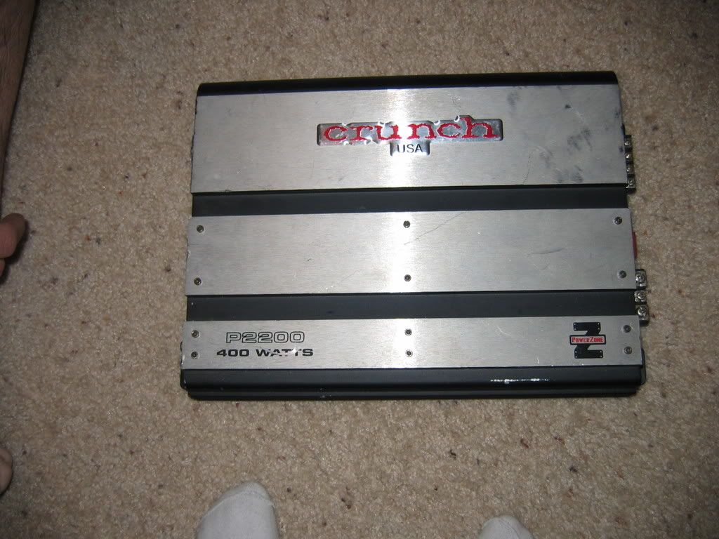 Amplificadores bons e baratos! Crunch P2200 2 canais, Crunch Blackmaxx ...