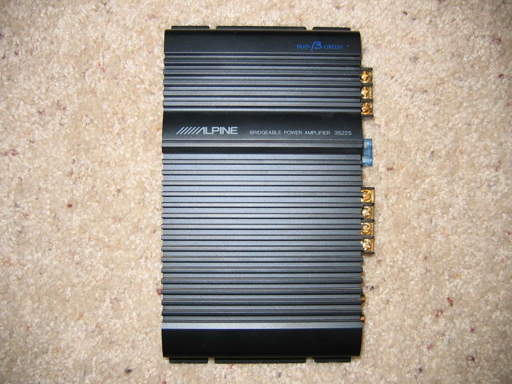 Alpine 3522S amplifier, Wonderful condition | DIYMobileAudio.com Car ...